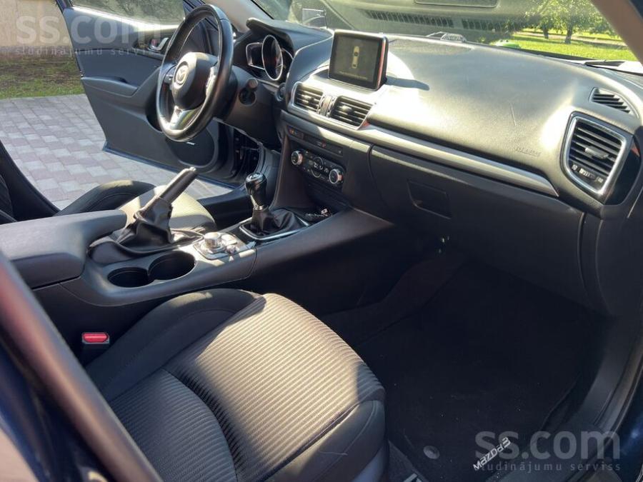 Zils Mazda 3 2014 Dobele, ar dzinēja tilpumu 2.20 L un nobraukumu 202 tūkst. km par 5800 €, foto 21 vietnē AUTOMOTO.COM.LV
