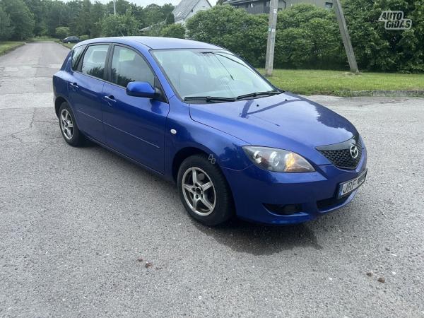 Blue Mazda 3 2007 in Kaunas, with an engine capacity of 1.60 L and mileage of 236 thousand km for 1100 €, photo 3 on AUTOMOTO.COM.LV