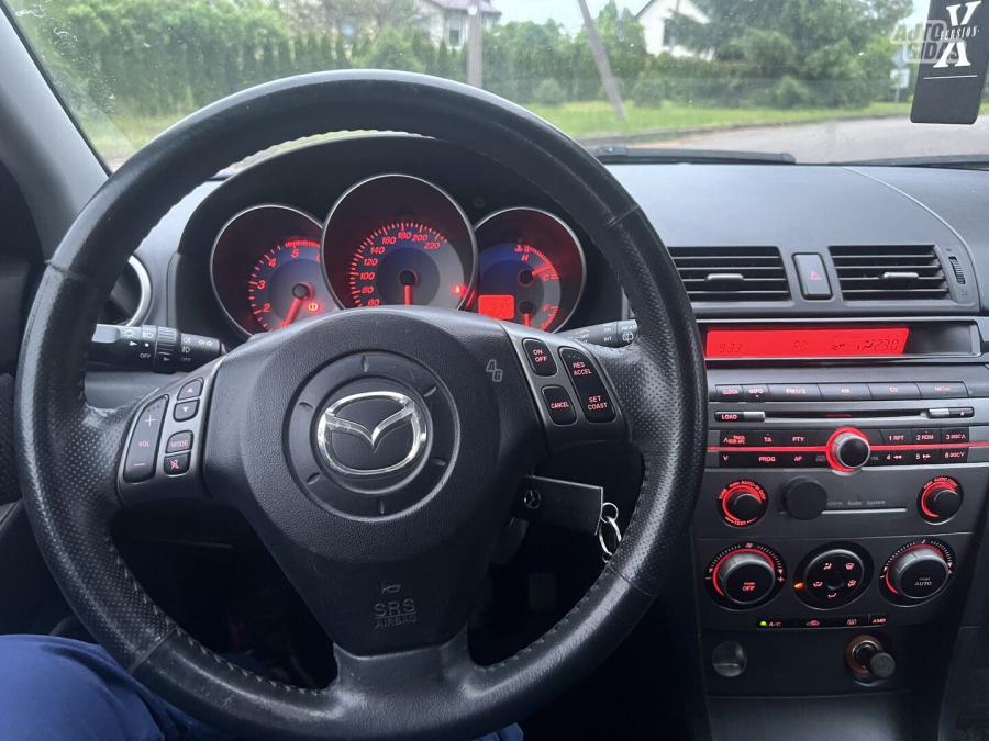 Zils Mazda 3 2007 Kauņa, ar dzinēja tilpumu 1.60 L un nobraukumu 236 tūkst. km par 1100 €, foto 12 vietnē AUTOMOTO.COM.LV