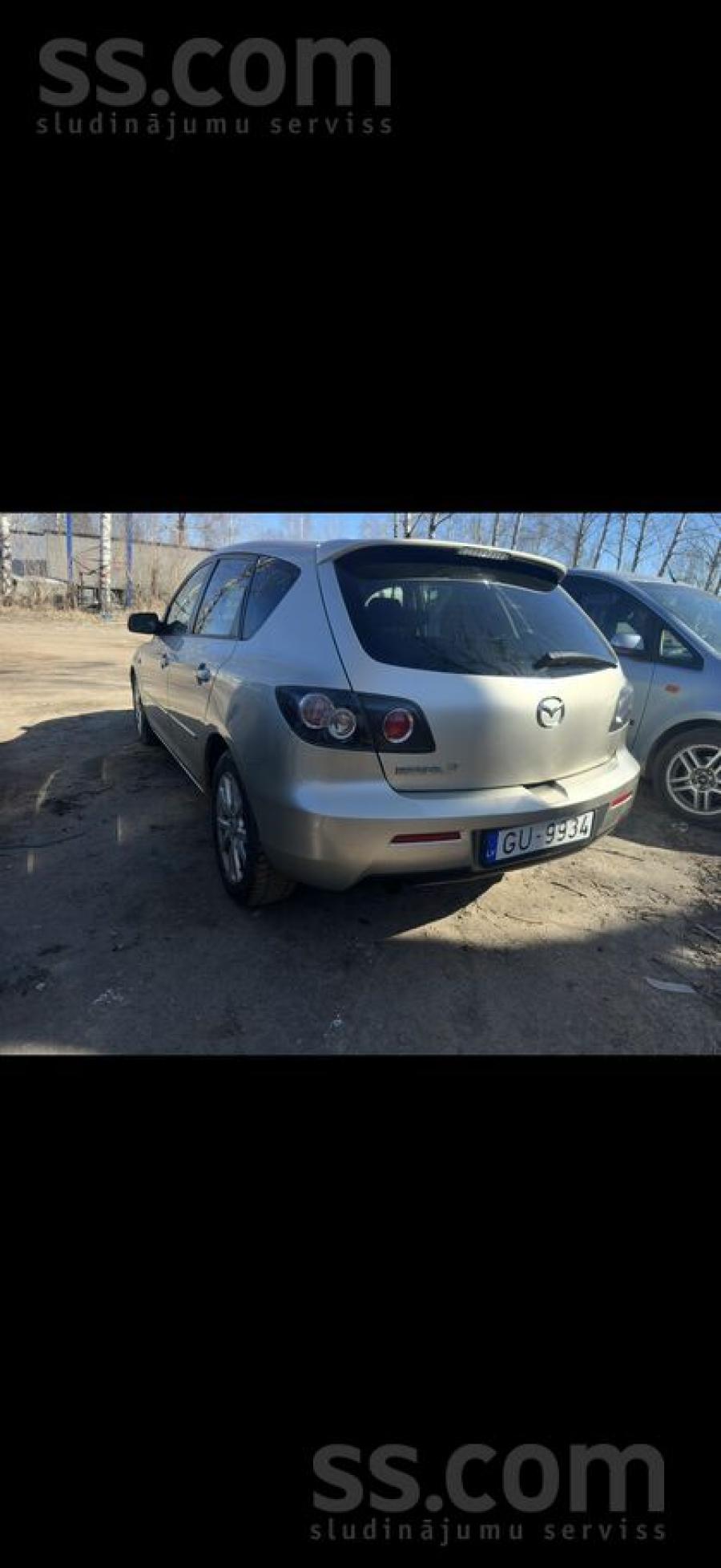 Brown Mazda 3 2007 in Riga, with an engine capacity of 1.60 L and mileage of 246 thousand km for 690 €, photo 3 on AUTOMOTO.COM.LV