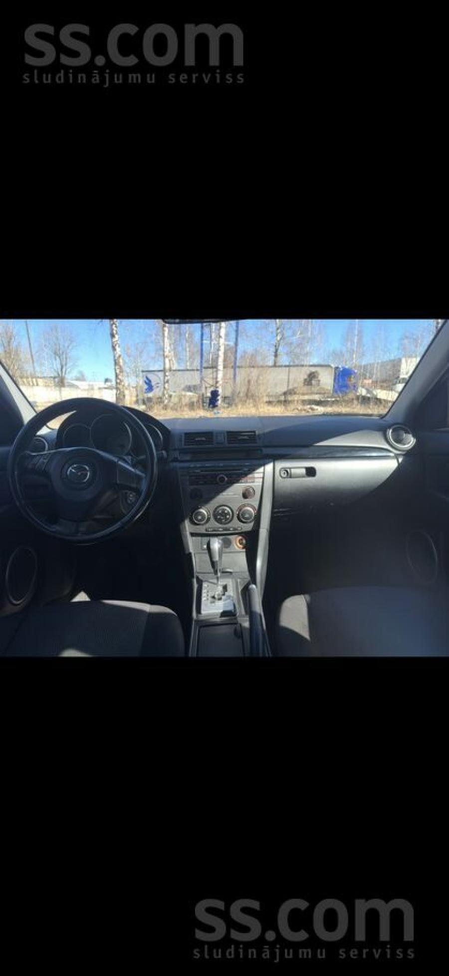 Brown Mazda 3 2007 in Riga, with an engine capacity of 1.60 L and mileage of 246 thousand km for 690 €, photo 4 on AUTOMOTO.COM.LV