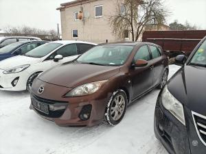 Brown Mazda 3 2012 in Vilnius, with an engine capacity of 1.56 L and mileage of 266 thousand km for 3300 €, photo  on AUTOMOTO.COM.LV