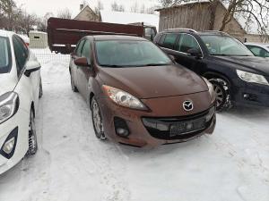 Brown Mazda 3 2012 in Vilnius, with an engine capacity of 1.56 L and mileage of 266 thousand km for 3300 €, photo 2 on AUTOMOTO.COM.LV