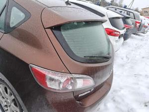 Brown Mazda 3 2012 in Vilnius, with an engine capacity of 1.56 L and mileage of 266 thousand km for 3300 €, photo 4 on AUTOMOTO.COM.LV