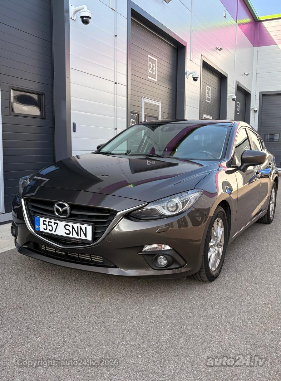 Brown Mazda 3 2014 in Tallinn, with an engine capacity of 2.20 L and mileage of 166 thousand km for 8300 €, photo 1 on AUTOMOTO.COM.LV