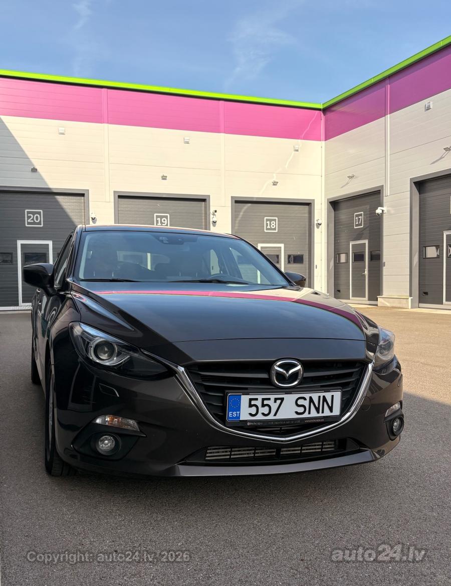 Brown Mazda 3 2014 in Tallinn, with an engine capacity of 2.20 L and mileage of 166 thousand km for 8300 €, photo 3 on AUTOMOTO.COM.LV