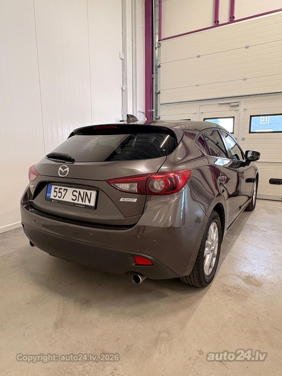 Brown Mazda 3 2014 in Tallinn, with an engine capacity of 2.20 L and mileage of 166 thousand km for 8300 €, photo 7 on AUTOMOTO.COM.LV