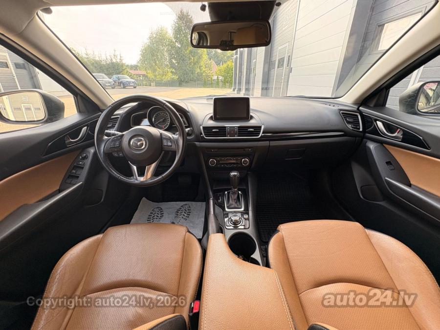 Brown Mazda 3 2014 in Tallinn, with an engine capacity of 2.20 L and mileage of 166 thousand km for 8300 €, photo 11 on AUTOMOTO.COM.LV