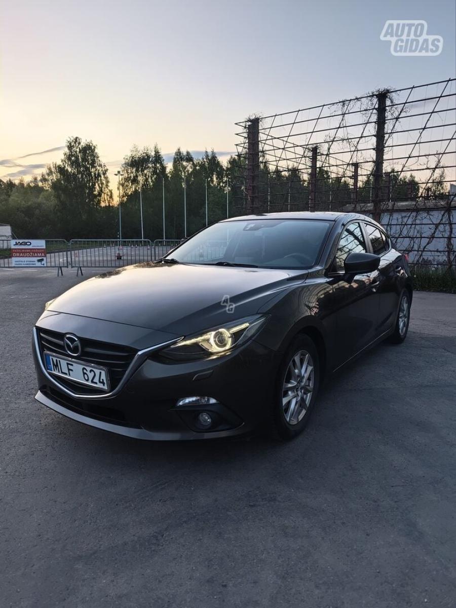 Brūns Mazda 3 2015 Šauļi, ar dzinēja tilpumu 1.50 L un nobraukumu 133 tūkst. km par 7990 €, foto 3 vietnē AUTOMOTO.COM.LV