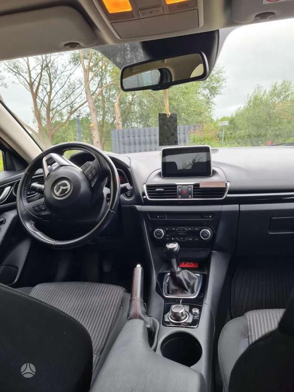 Brown Mazda 3 2015 in Klaipeda, with an engine capacity of 2.19 L and mileage of 246 thousand km for 4500 €, photo 8 on AUTOMOTO.COM.LV