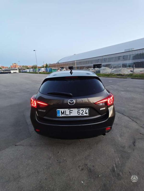 Brūns Mazda 3 2015 Šauļi, ar dzinēja tilpumu 1.50 L un nobraukumu 136 tūkst. km par 7500 €, foto 6 vietnē AUTOMOTO.COM.LV