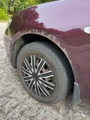 Brown Mazda 3 2007 in Talsi, with an engine capacity of 1.60 L and mileage of 219 thousand km for 950 €, photo 6 on AUTOMOTO.COM.LV