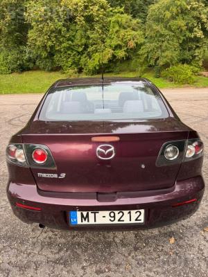 Brown Mazda 3 2007 in Talsi, with an engine capacity of 1.60 L and mileage of 219 thousand km for 950 €, photo 8 on AUTOMOTO.COM.LV