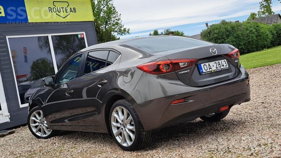 Brūns Mazda 3 2014 Jelgava, ar dzinēja tilpumu 2.20 L un nobraukumu 184 tūkst. km par 4000 €, foto 4 vietnē AUTOMOTO.COM.LV