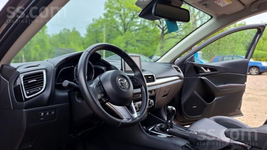 Brūns Mazda 3 2014 Jelgava, ar dzinēja tilpumu 2.20 L un nobraukumu 184 tūkst. km par 4000 €, foto 7 vietnē AUTOMOTO.COM.LV
