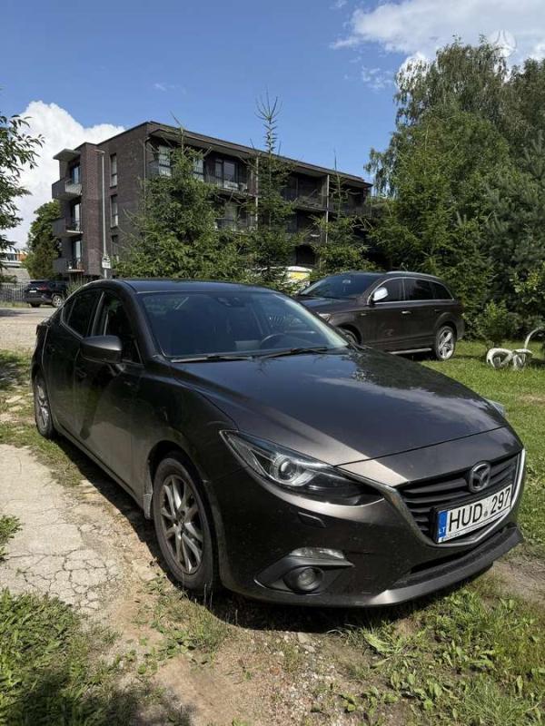 Brūns Mazda 3 2015 Viļņa, ar dzinēja tilpumu 2.00 L un nobraukumu 122 tūkst. km par 8000 €, foto 2 vietnē AUTOMOTO.COM.LV
