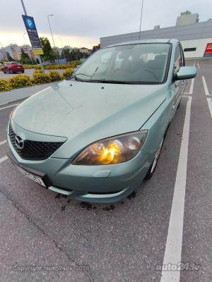 Zaļš Mazda 3 2005 Tallina, ar dzinēja tilpumu 1.60 L un nobraukumu 132 tūkst. km par 549 €, foto  vietnē AUTOMOTO.COM.LV