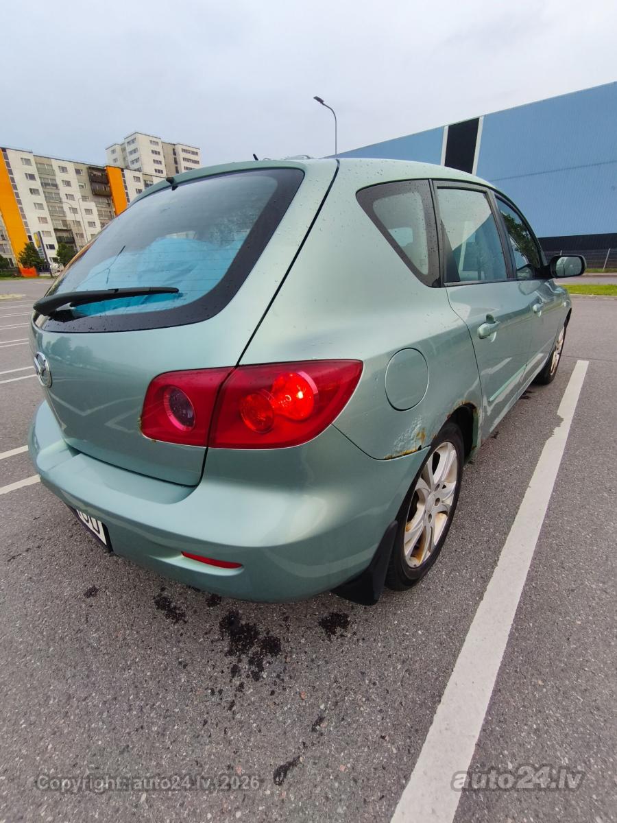 Zaļš Mazda 3 2005 Tallina, ar dzinēja tilpumu 1.60 L un nobraukumu 132 tūkst. km par 549 €, foto 3 vietnē AUTOMOTO.COM.LV