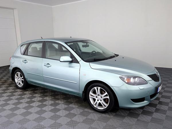 Zaļš Mazda 3 2005 Tallina, ar dzinēja tilpumu 1.60 L un nobraukumu 132 tūkst. km par 699 €, foto 1 vietnē AUTOMOTO.COM.LV