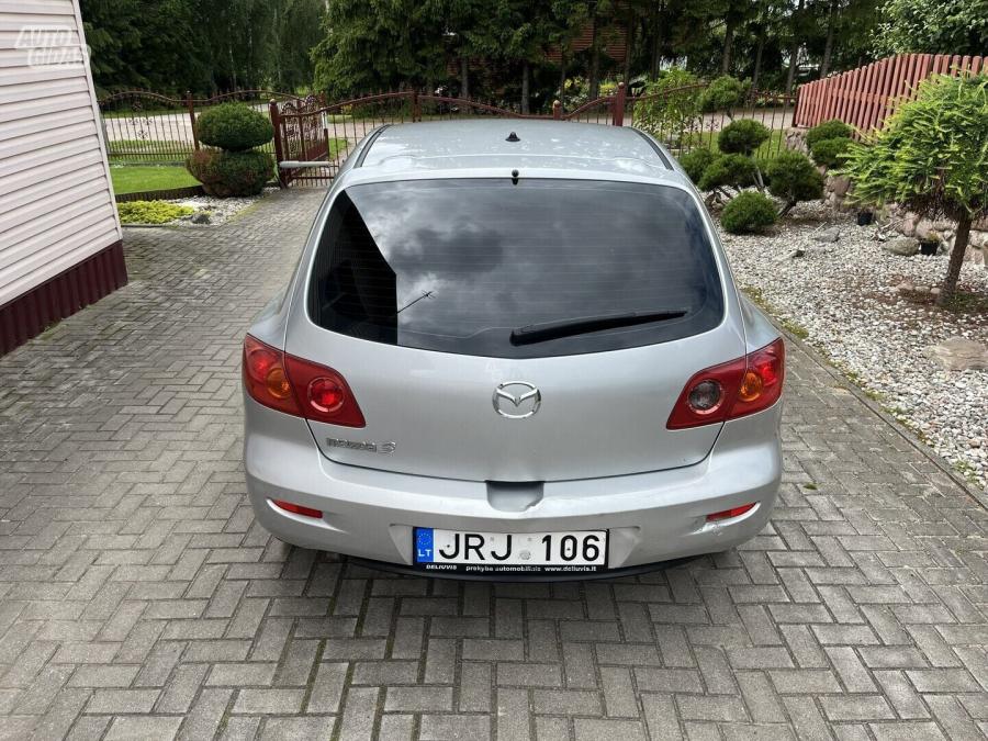 Серый Мазда 3 2004 в Вилкавишкис, объемом двигателя 1.60 л и пробегом 277 тыс. км за 650 €, фото 7 на AUTOMOTO.COM.LV