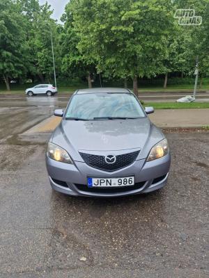 Pelēks Mazda 3 2004 Šauļi, ar dzinēja tilpumu 1.40 L un nobraukumu 290 tūkst. km par 350 €, foto  vietnē AUTOMOTO.COM.LV