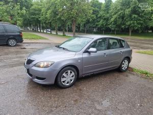 Pelēks Mazda 3 2004 Šauļi, ar dzinēja tilpumu 1.40 L un nobraukumu 290 tūkst. km par 350 €, foto 3 vietnē AUTOMOTO.COM.LV