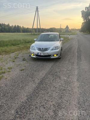 Grey Mazda 3 2004 in Tukums, with an engine capacity of 1.60 L and mileage of 274 thousand km for 1000 €, photo  on AUTOMOTO.COM.LV