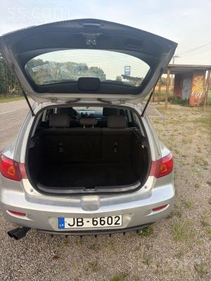 Серый Мазда 3 2004 в Тукумс, объемом двигателя 1.60 л и пробегом 274 тыс. км за 1000 €, фото 6 на AUTOMOTO.COM.LV