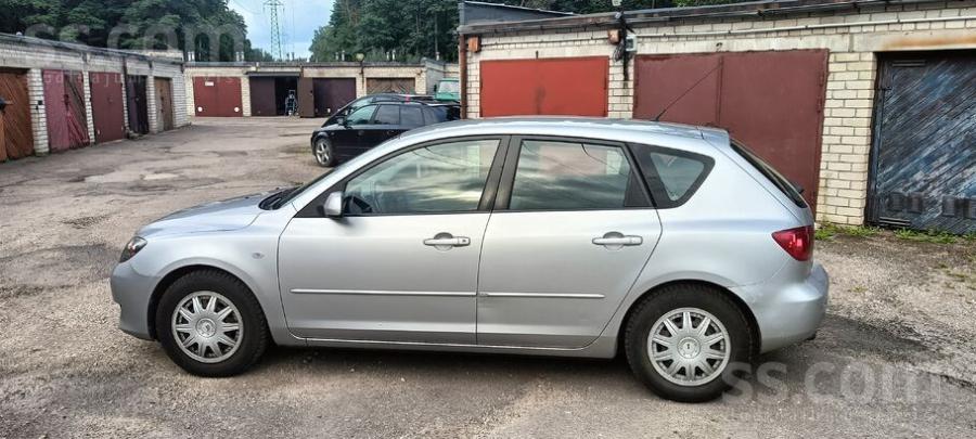 Pelēks Mazda 3 2004 Rīga, ar dzinēja tilpumu 1.40 L un nobraukumu 88 tūkst. km par 1650 €, foto 1 vietnē AUTOMOTO.COM.LV