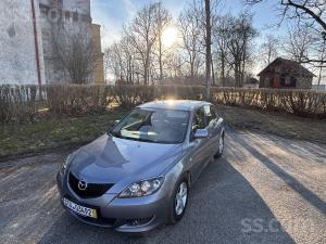 Серый Мазда 3 2004 в Валмиера, объемом двигателя 1.60 л и пробегом 60 тыс. км за 750 €, фото  на AUTOMOTO.COM.LV