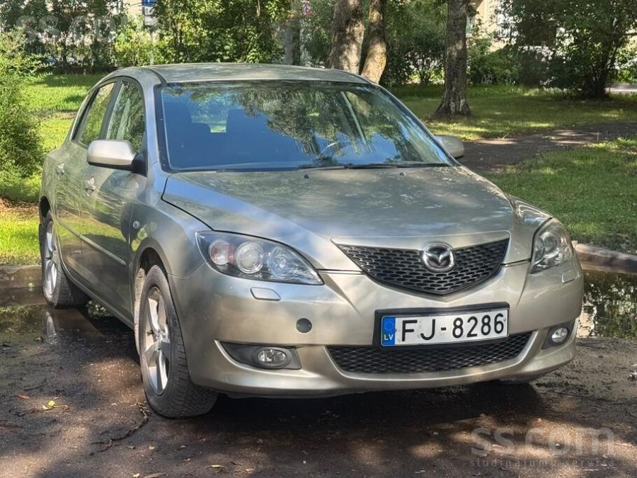 Серый Мазда 3 2005 в Рига, объемом двигателя 1.60 л и пробегом 206 тыс. км за 1500 €, фото 1 на AUTOMOTO.COM.LV