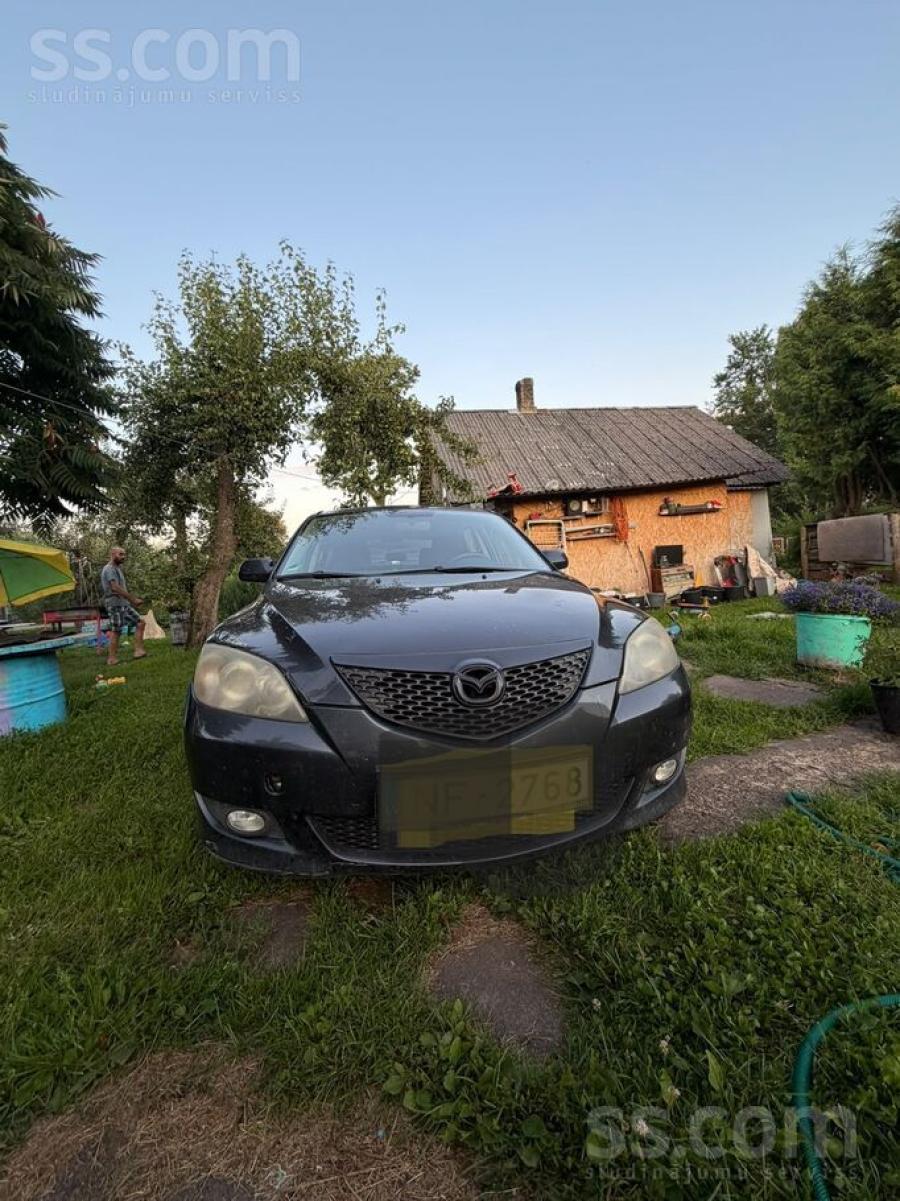 Серый Мазда 3 2005 в Валка, объемом двигателя 1.60 л и пробегом 276 тыс. км за 700 €, фото 3 на AUTOMOTO.COM.LV