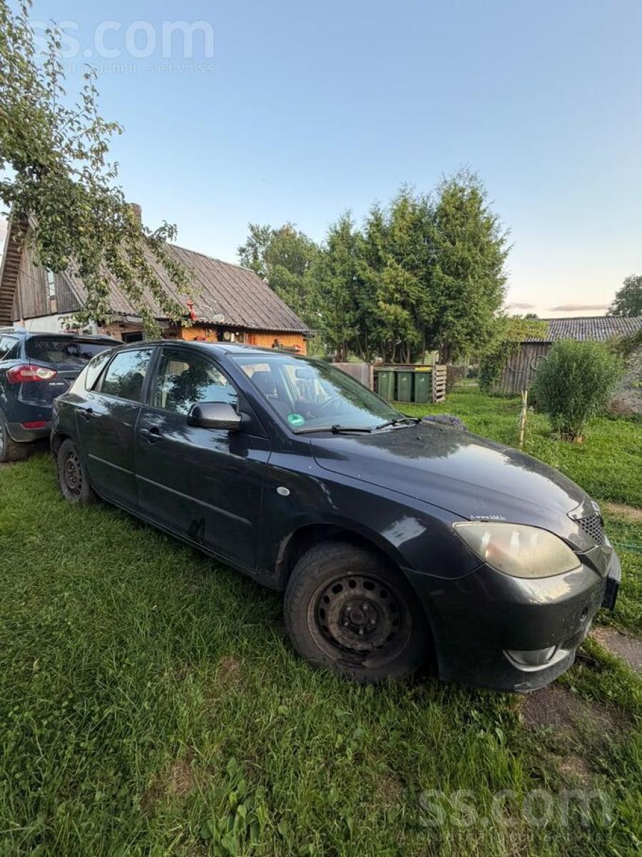 Серый Мазда 3 2005 в Валка, объемом двигателя 1.60 л и пробегом 276 тыс. км за 700 €, фото 7 на AUTOMOTO.COM.LV