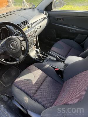 Pelēks Mazda 3 2006 Jelgava, ar dzinēja tilpumu 1.60 L un nobraukumu 167 tūkst. km par 3900 €, foto 3 vietnē AUTOMOTO.COM.LV