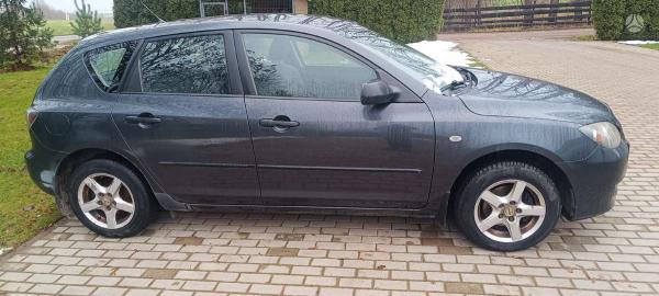 Grey Mazda 3 2006 in Klaipeda, with an engine capacity of 1.35 L and mileage of 288 thousand km for 1200 €, photo 2 on AUTOMOTO.COM.LV