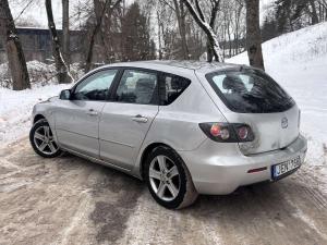 Grey Mazda 3 2006 in Vilnius, with an engine capacity of 1.56 L and mileage of 299 thousand km for 780 €, photo 5 on AUTOMOTO.COM.LV