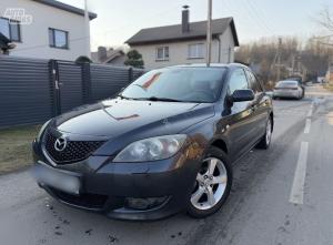Pelēks Mazda 3 2006 Kauņa, ar dzinēja tilpumu 1.60 L un nobraukumu 257 tūkst. km par 2050 €, foto  vietnē AUTOMOTO.COM.LV