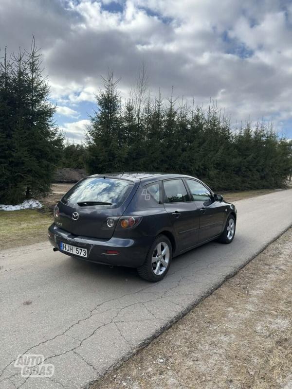 Grey Mazda 3 2006 in Silale, with an engine capacity of 1.60 L and mileage of 226 thousand km for 800 €, photo 4 on AUTOMOTO.COM.LV