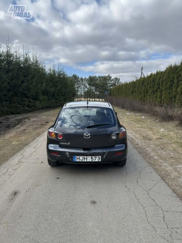Grey Mazda 3 2006 in Silale, with an engine capacity of 1.60 L and mileage of 226 thousand km for 800 €, photo 5 on AUTOMOTO.COM.LV