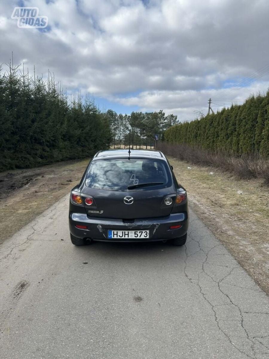 Grey Mazda 3 2006 in Silale, with an engine capacity of 1.60 L and mileage of 226 thousand km for 900 €, photo 5 on AUTOMOTO.COM.LV