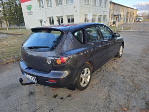 Grey Mazda 3 2006 in Radviliskis, with an engine capacity of 1.60 L and mileage of 321 thousand km for 1390 €, photo 4 on AUTOMOTO.COM.LV