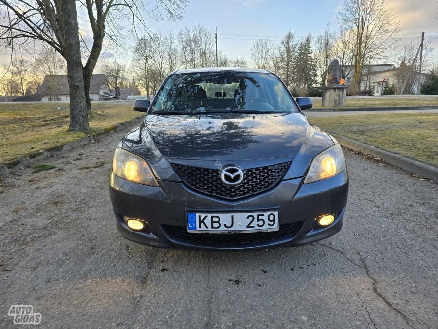 Grey Mazda 3 2006 in Radviliskis, with an engine capacity of 1.60 L and mileage of 321 thousand km for 1390 €, photo 9 on AUTOMOTO.COM.LV