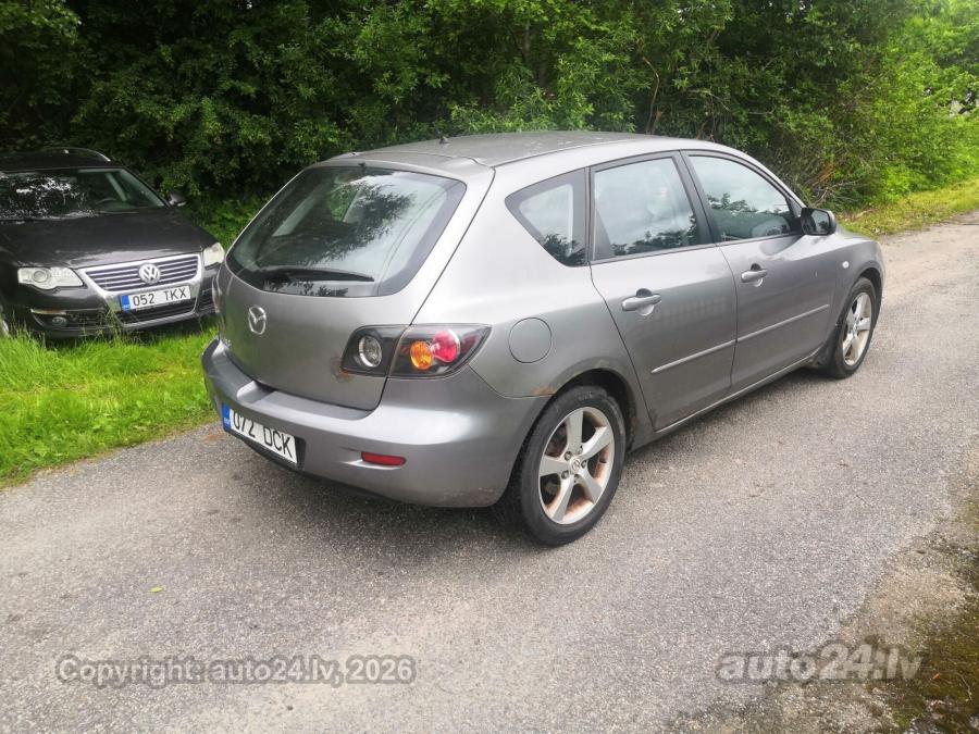 Grey Mazda 3 2006 in Parnu, with an engine capacity of 1.60 L and mileage of 308 thousand km for 700 €, photo 4 on AUTOMOTO.COM.LV