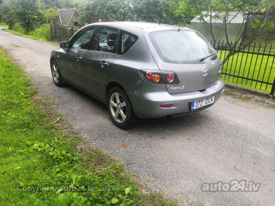 Grey Mazda 3 2006 in Parnu, with an engine capacity of 1.60 L and mileage of 308 thousand km for 700 €, photo 5 on AUTOMOTO.COM.LV