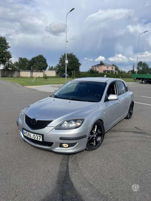 Серый Мазда 3 2006 в Каунас, объемом двигателя 1.60 л и пробегом 244 тыс. км за 700 €, фото 2 на AUTOMOTO.COM.LV