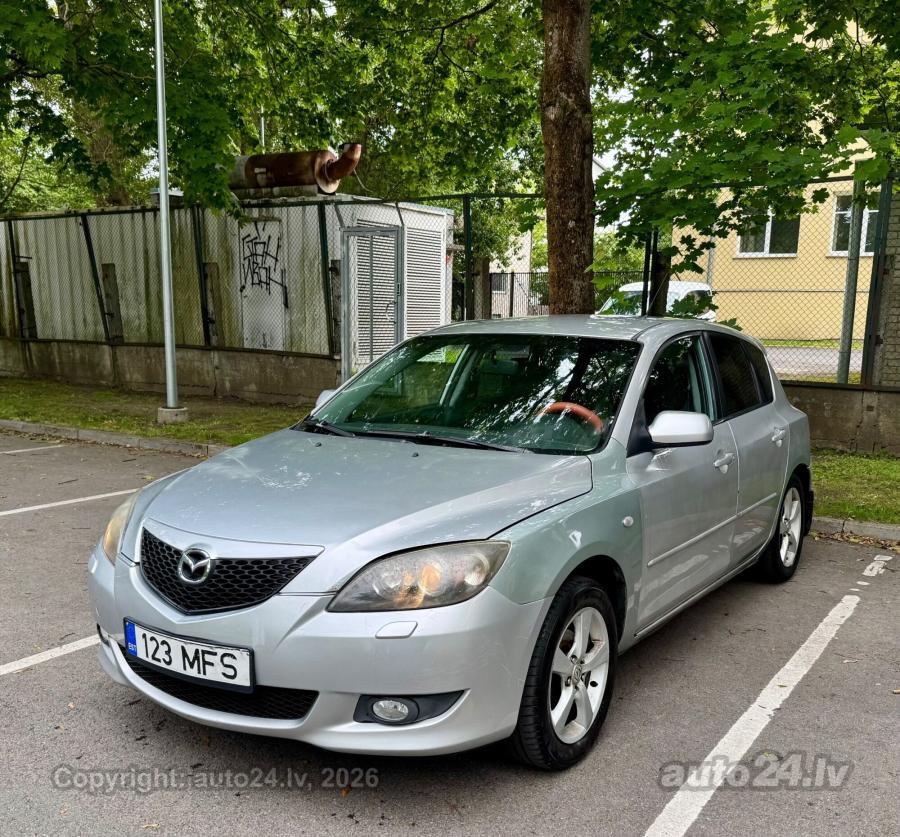 Серый Мазда 3 2006 в Таллин, объемом двигателя 1.60 л и пробегом 344 тыс. км за 1000 €, фото 1 на AUTOMOTO.COM.LV