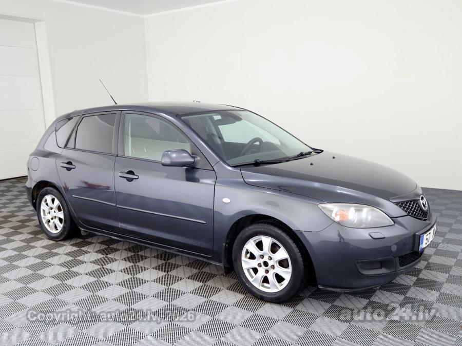 Grey Mazda 3 2006 in Tallinn, with an engine capacity of 1.60 L and mileage of 177 thousand km for 999 €, photo 1 on AUTOMOTO.COM.LV