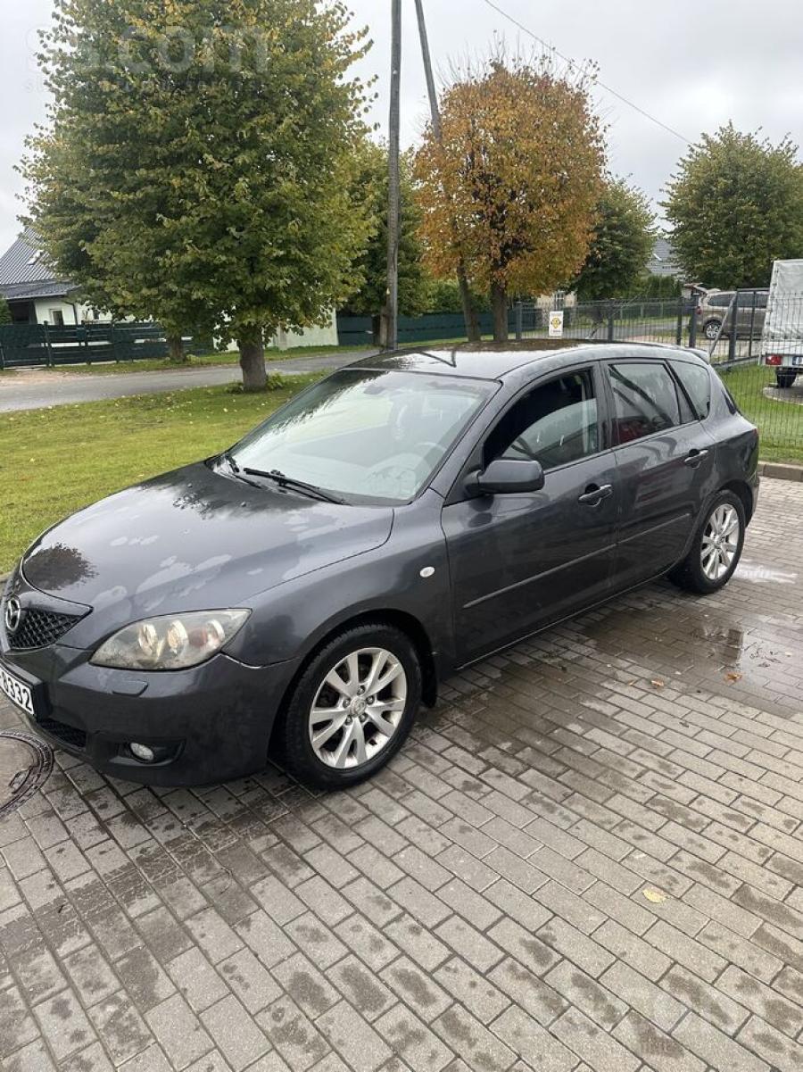 Pelēks Mazda 3 2006 Jelgava, ar dzinēja tilpumu 1.60 L un nobraukumu 166 tūkst. km par 1050 €, foto 7 vietnē AUTOMOTO.COM.LV