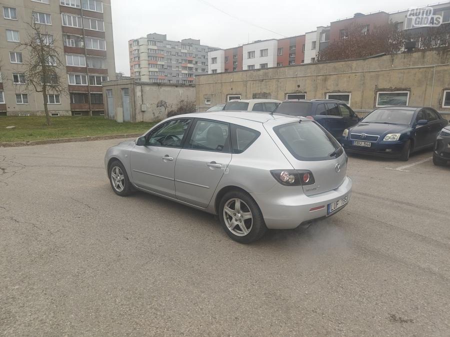 Pelēks Mazda 3 2007 Jonava, ar dzinēja tilpumu 2.00 L un nobraukumu 249 tūkst. km par 999 €, foto 6 vietnē AUTOMOTO.COM.LV