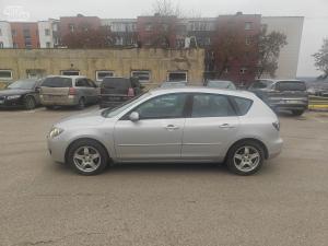 Grey Mazda 3 2007 in Jonava, with an engine capacity of 2.00 L and mileage of 249 thousand km for 950 €, photo 6 on AUTOMOTO.COM.LV
